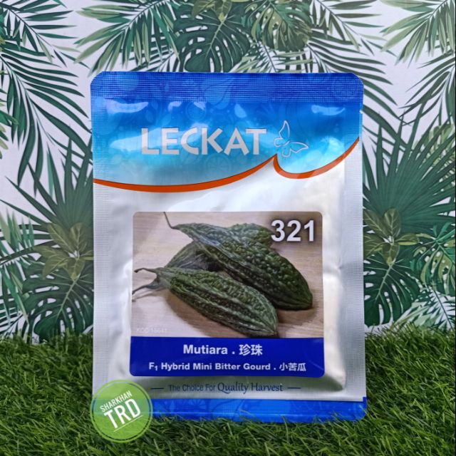 LIMITED AND NEW STOCK 🔥Paket 20g (120biji) 321 MUTIARA Biji Benih Peria ...