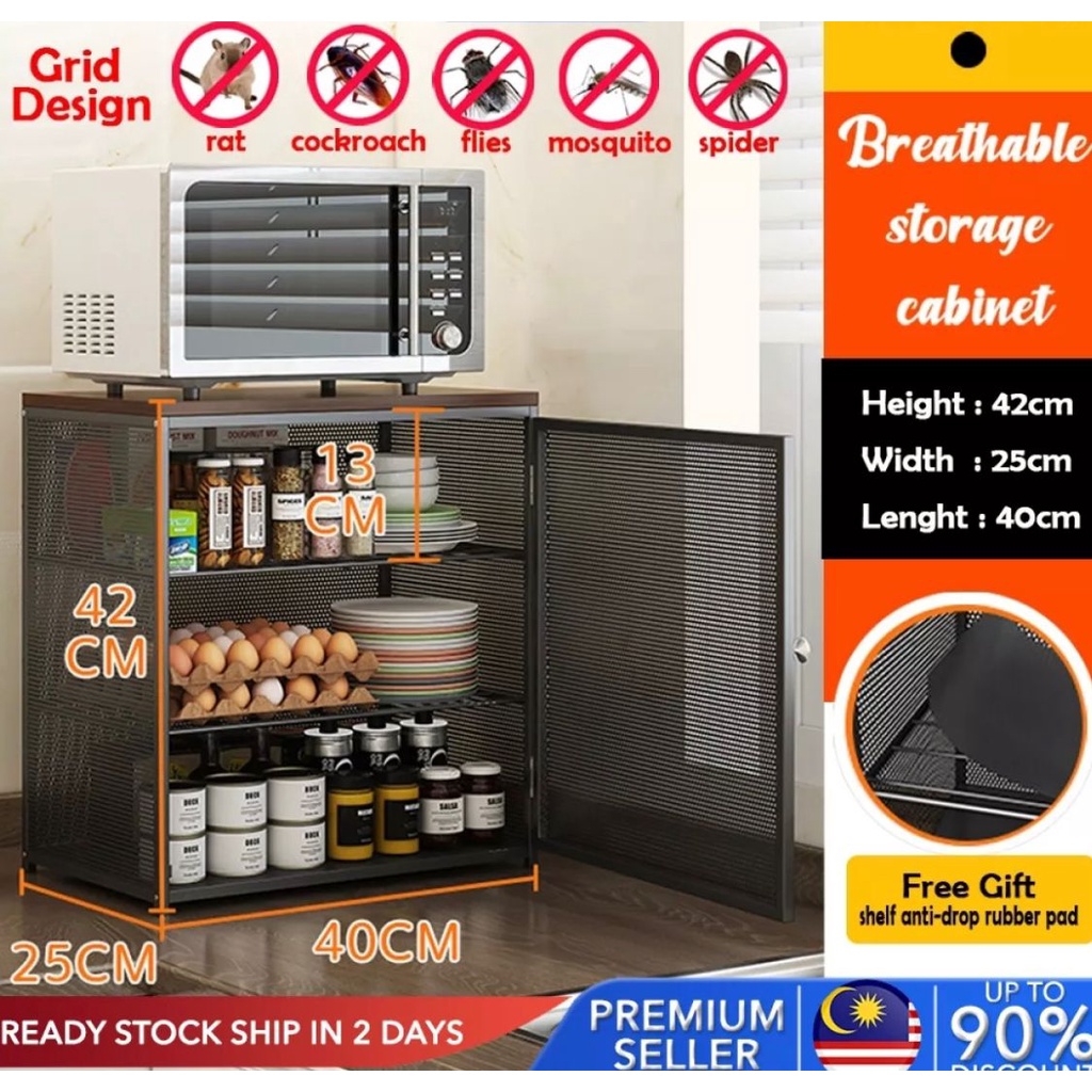 Multipurpose Cabinet Cupboard Kitchen Storage Cabinet Bedroom Toilet ...