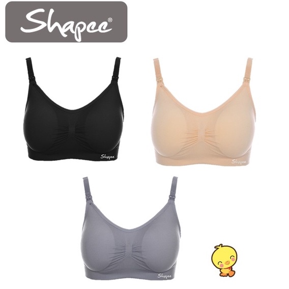 Shapee Classic Nursing Bra (Black/ Grey/ Beige) | Shopee Malaysia