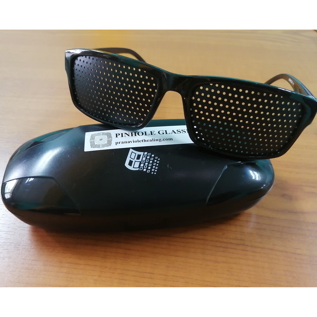 PVH Pinhole Glasses Stenopeic Eyeglasses Sunglasses Unisex NATURAL EYE ...
