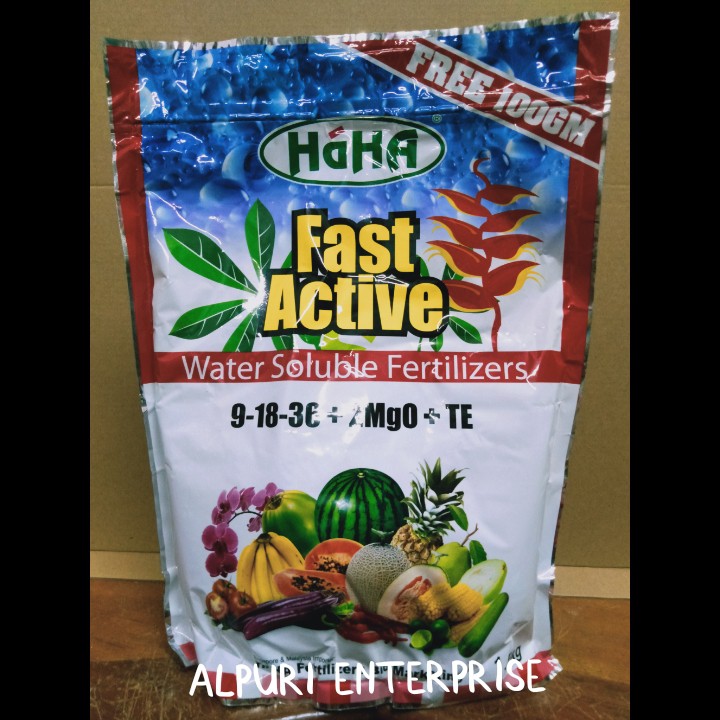 FAST ACTIVE HAHA BAJA PELARUT AKTIF PANTAS BAJA FOLIAR WATER SOLUBLE ...