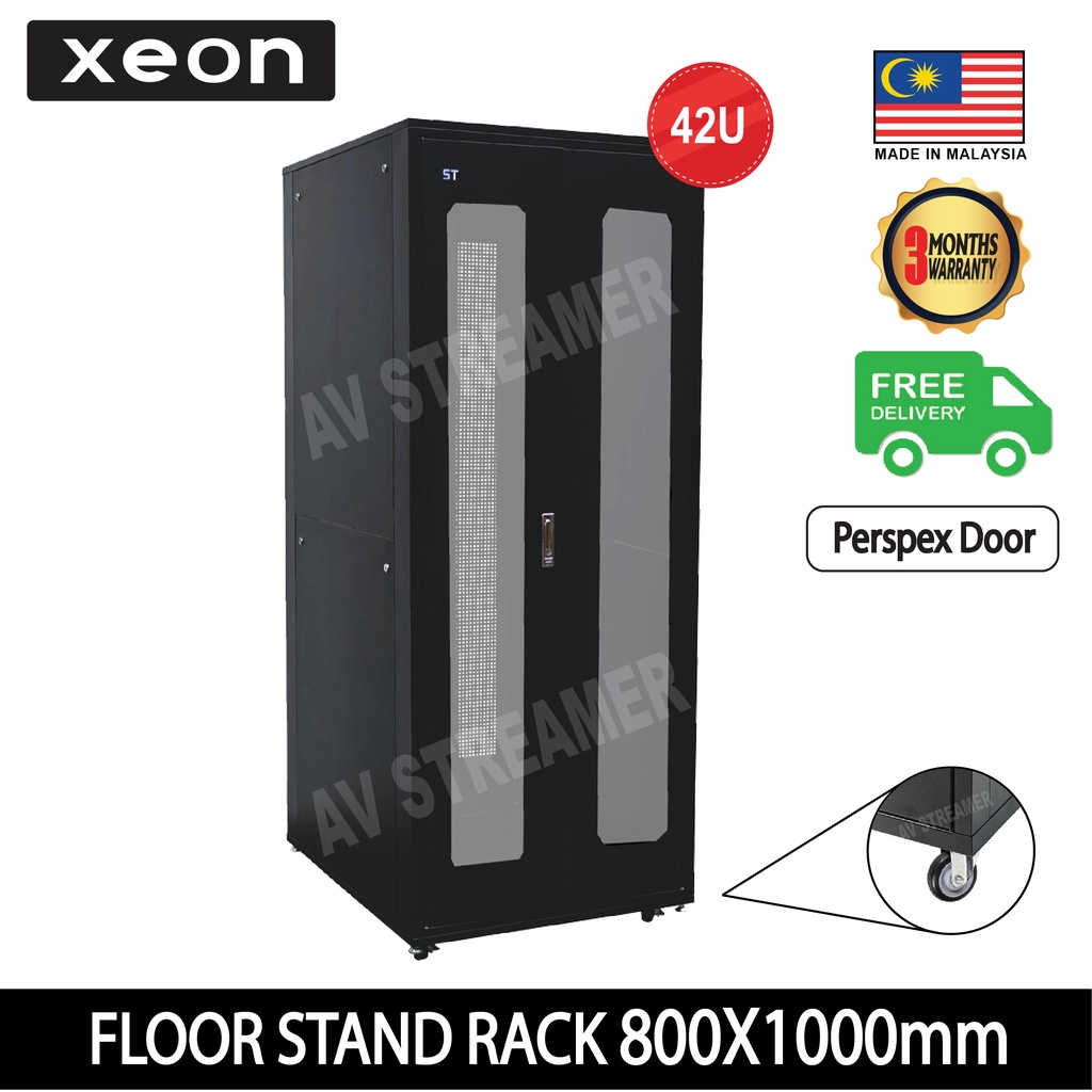 Floor Stand Server Rack ( 33U / 37U / 42U ) | Shopee Malaysia