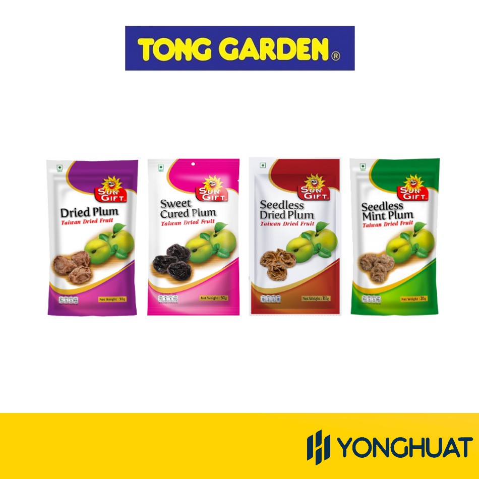 Tong Garden Sungift Dried Plum 30g/Sweet Cured 50g | Shopee Malaysia