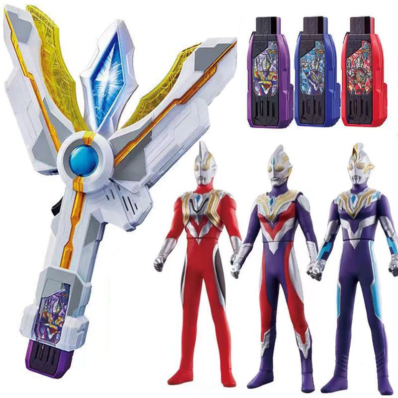 Ultraman Toys Transformation Device God Light Stick Edge Key Leaf ...