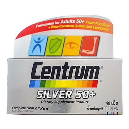 CENTRUM SILVER 50+ DIETARY 90 TAB | Shopee Malaysia
