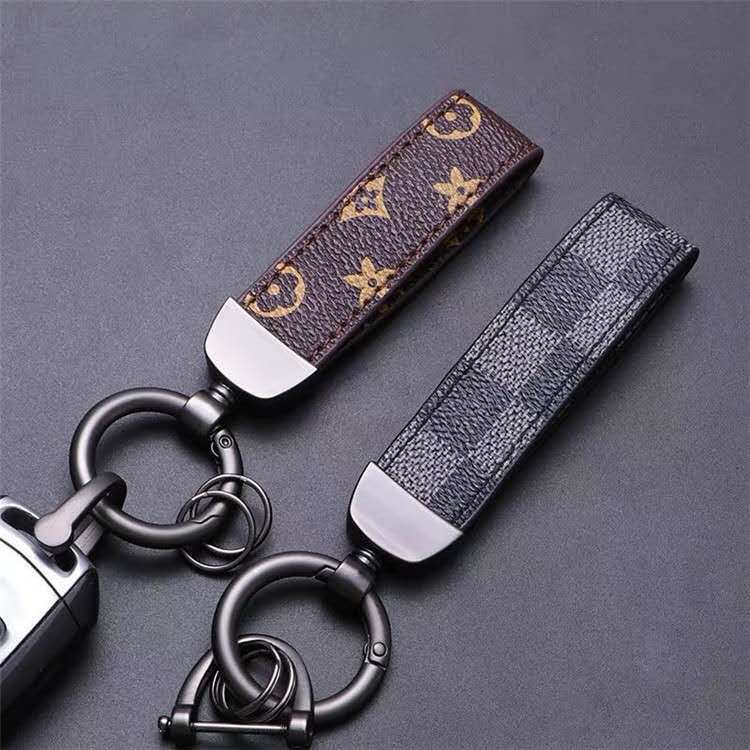 BMW Men's Keychain Leather Keychain High End Lock and Key Cover Pendant ...