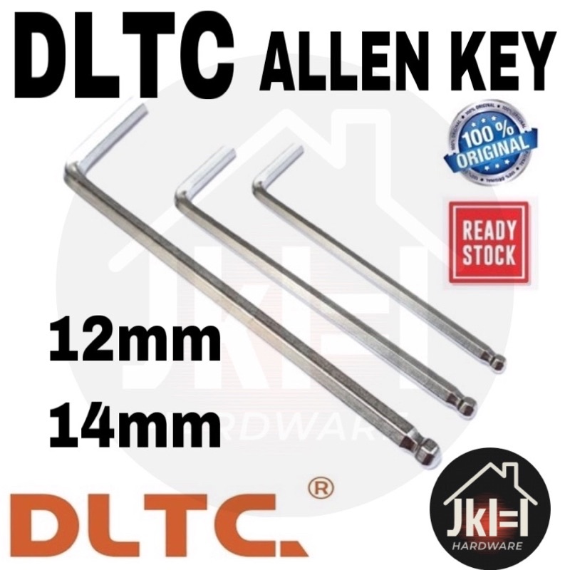 (HEAVY DUTY)DLTC ALLEN KEY /Ball point allen key 12mm 14mm 17mm 19mm ...