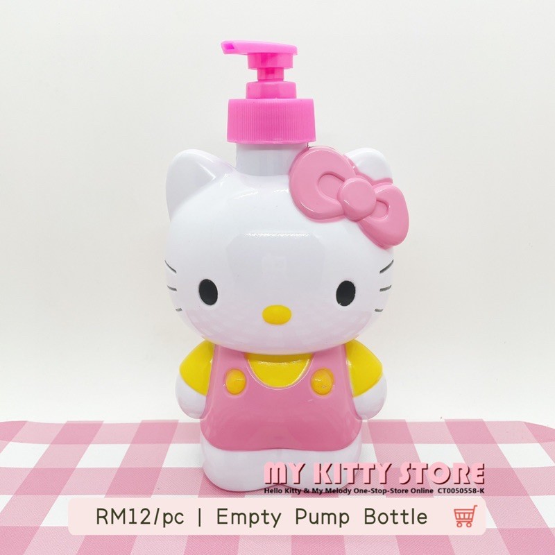 Hello Kitty Botol Pam Kosong Botol Syampu Mandi Empty Pump Bottle ...