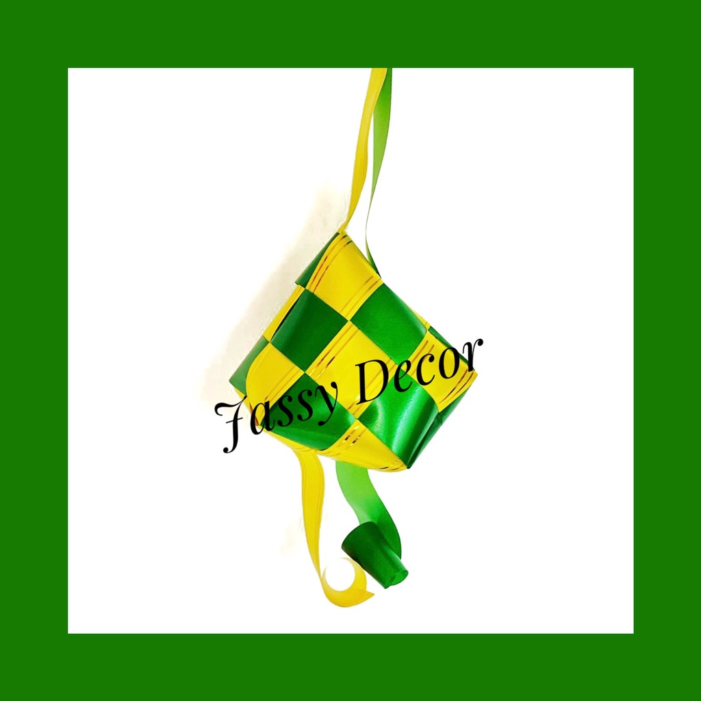 2024 Hari Raya Ketupat Hiasan Decoration Handcraft 5-6 cm ketupat (1 pc ...