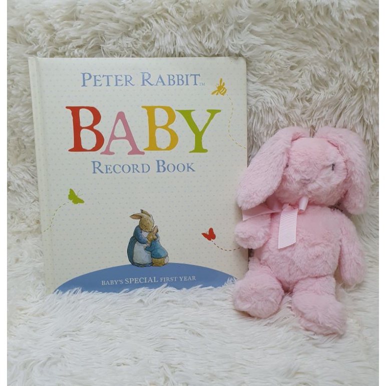 P3t3r Rabbit Bunny Baby Record Book | Shopee Malaysia
