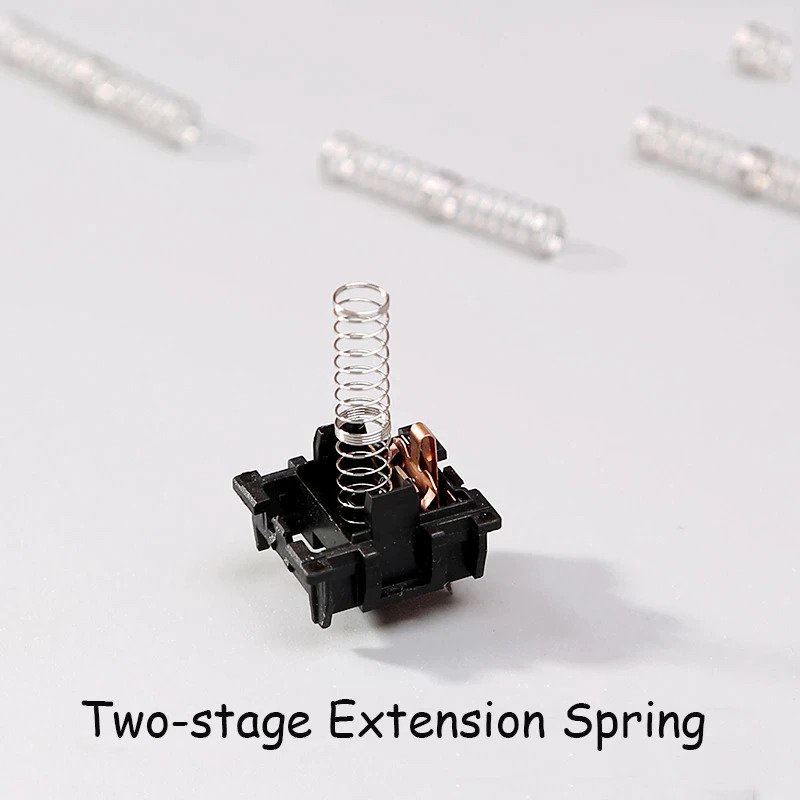 [𝙍𝙀𝘼𝘿𝙔 𝙎𝙏𝙊𝘾𝙆] Two-Stage Extension Spring 100PCS Per Pack for Mechanical ...