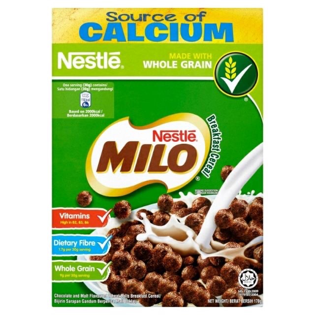 Milo breakfast Cereal Large Biskut Milo Econo Pack | Shopee Malaysia