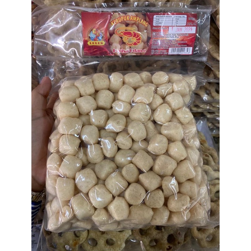 Keropok Amplang 500g Perisa Udang (Pelbagai Jenama Pengeluar) | Shopee ...