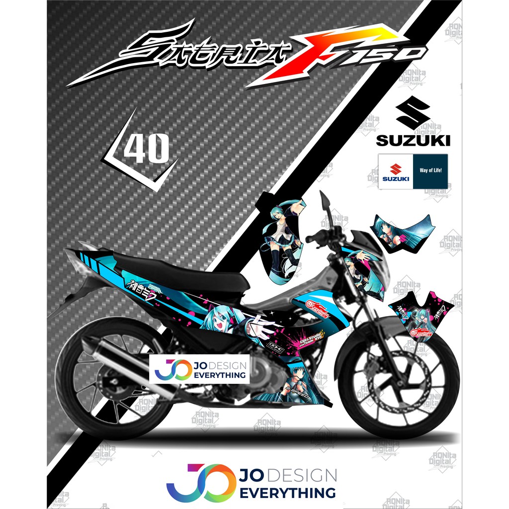 STICKER DECAL/WRAPPING FULL BODY BELANG 150 | Shopee Malaysia