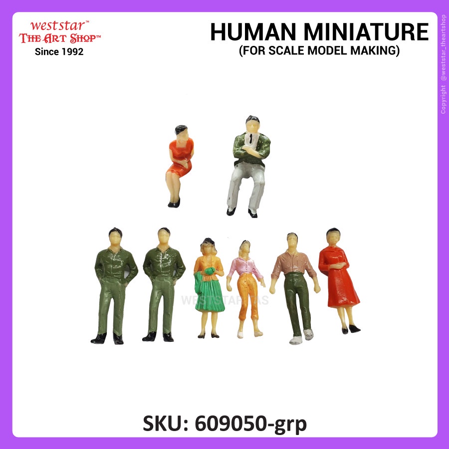 [Weststar TAS] Human Figure for Architectural Scale Model Building ...