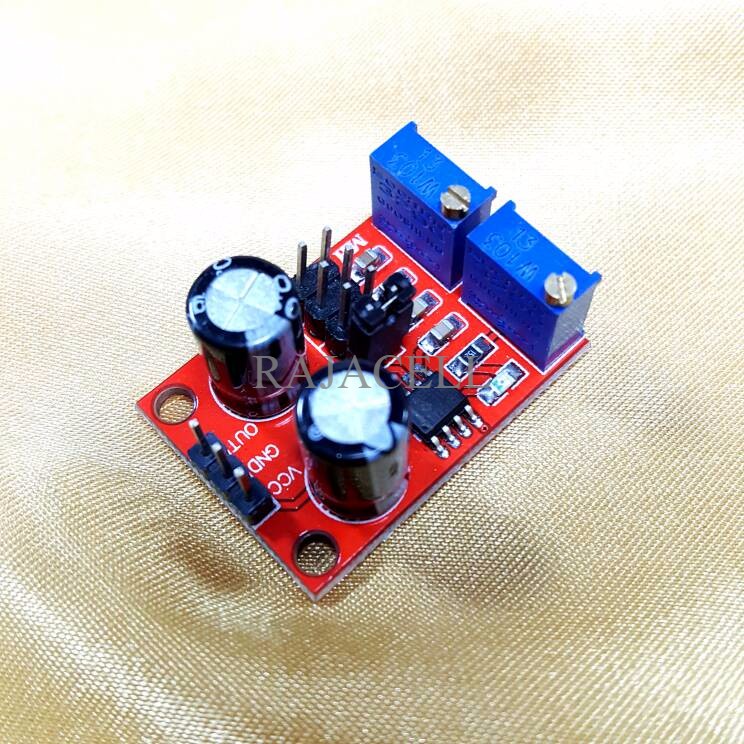 Ne555 Signal Generator / Pulse Frequency duty cycle adjustable Module ...