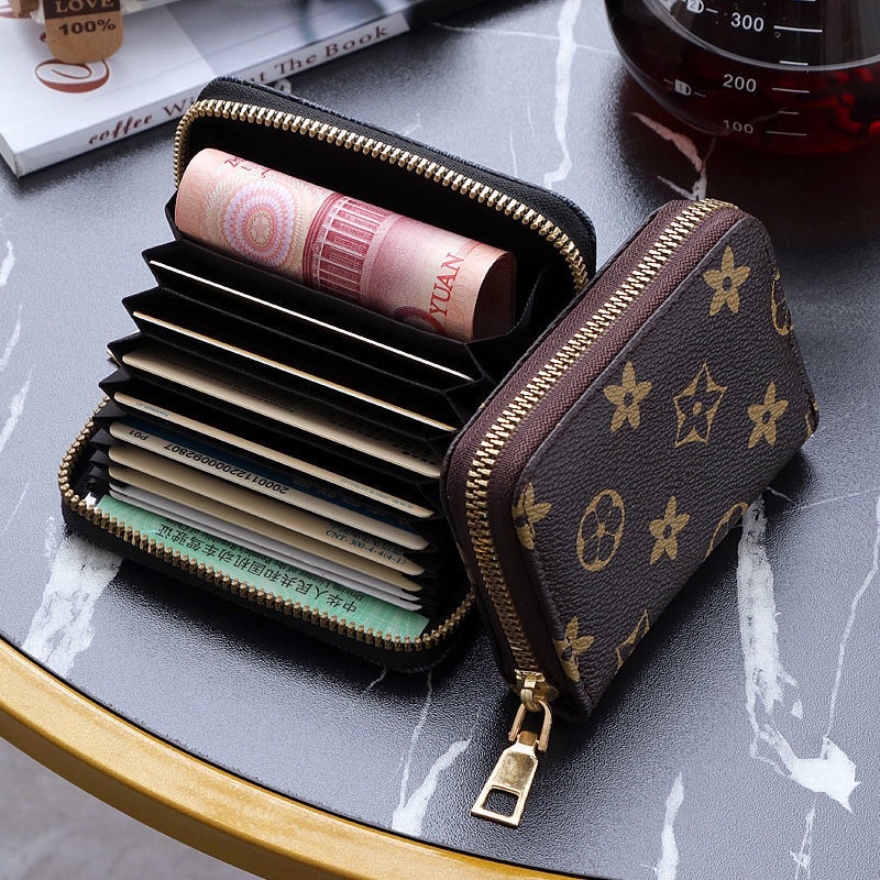 Card Wallet Card Holder Wallet Women Men atm ID Card Case Coin Purse ...