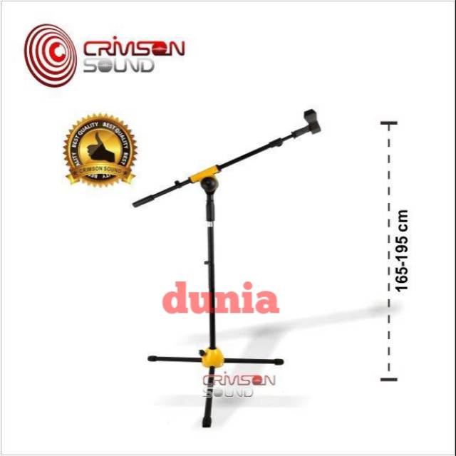 Original Full Iron Crimson CR 106 Mic Stand | Shopee Malaysia