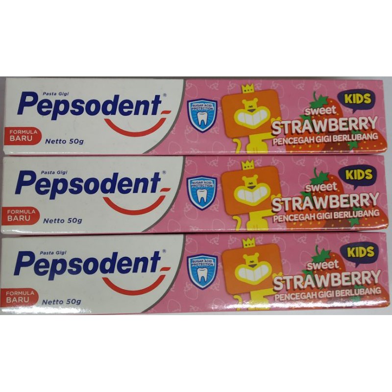 Pepsodent toothpaste for kids 50g. Price given for 1 unit only ...