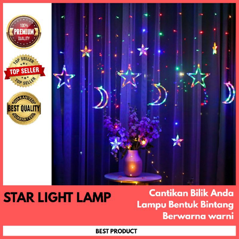 READY STOCK-3.5m LED RAYA COLORFUL CRISTAL LIGHT LAMPU HIASAN LAMPU ...