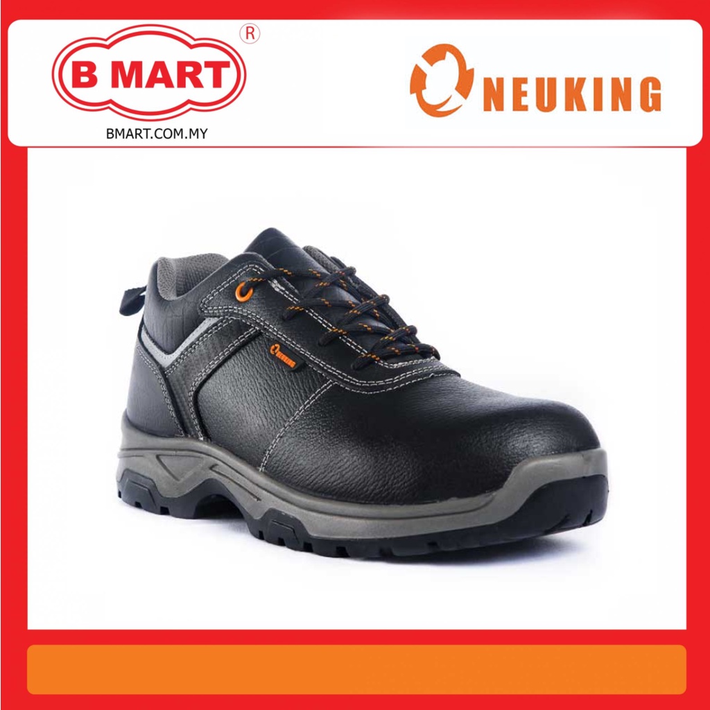 NEUKING NK71 BLACK TANGO LEATHER LACED SAFETY SHOE (NK 71 SHOES ...