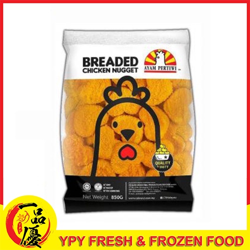YPY 】 Ready Stock Pertiwi Breaded Chicken Nugget Pertiwi 酥炸鸡肉块 850g K ...