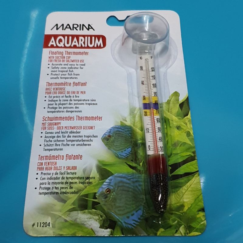 Marina Floating Thermometer (For freshwater and saltwater) | Shopee ...