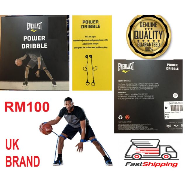 EverLast Power Dribble BasketBall Kuasa Membawa Bola Keranjang | Shopee ...