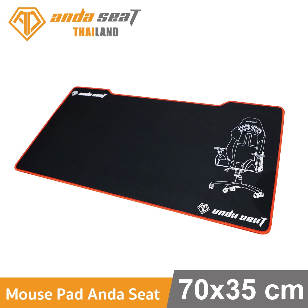 Anda Seat MOUSE PAD Gaming Black (AD-MOUSE-PAD) Large Size 70cm x 35cm ...