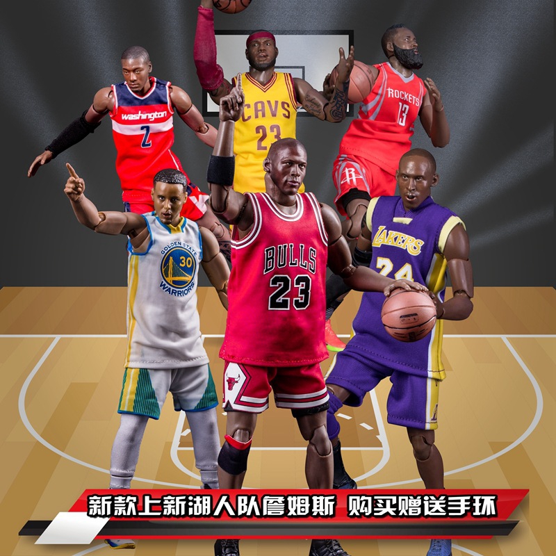 NBA basketball Handmade / Kobe / Jordan / Curry / James / Hardon ...