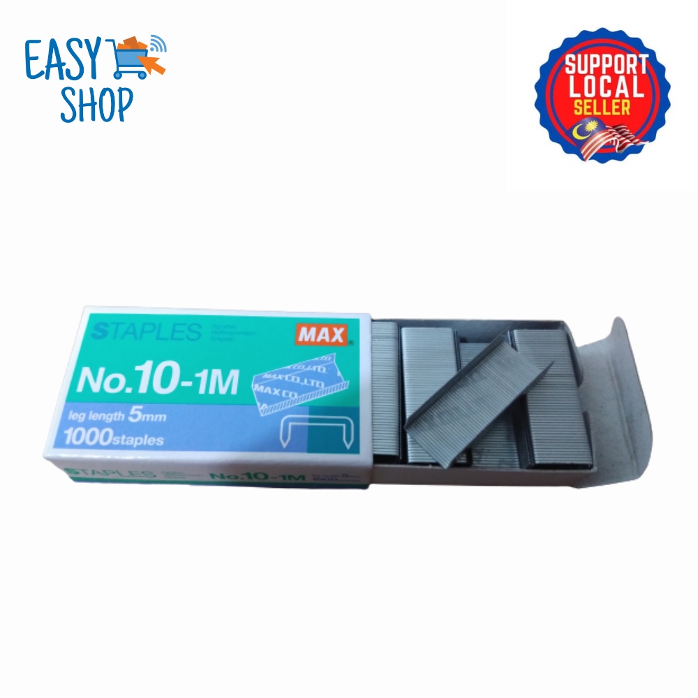 MAX No.10-1M Staples / Bullet / Dawai Kokot/ Ubat Stapler (1 Small Box ...