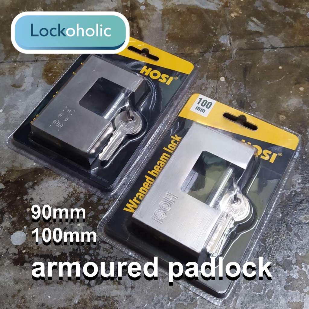 HOSI Armoured Padlock for doors and gates Shutter Padlocks Container ...