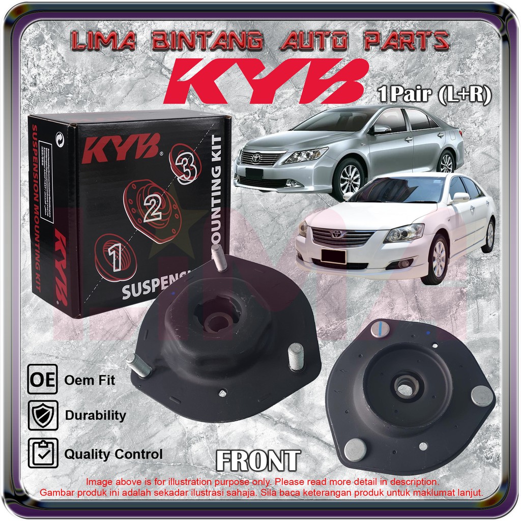 ( 1Pair ) Toyota Camry ACV40 ACV41 ACV50 ASV50 ACV51 Front Absorber Top ...