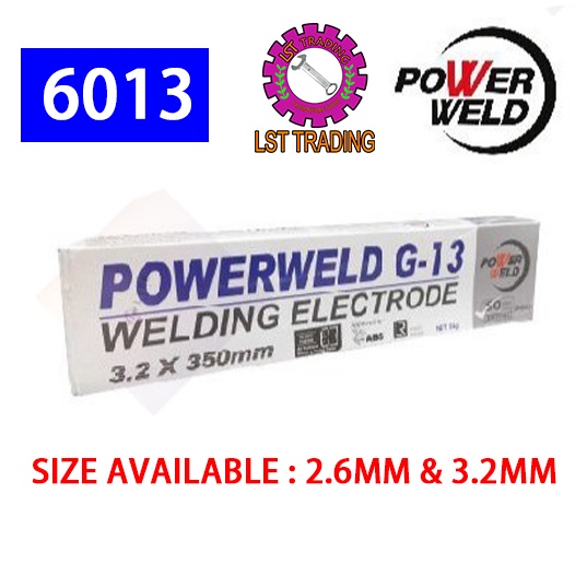[READY STOCKS] 5KG POWERWELD G-13 WELDING ELECTRODE (2.6MM & 3.2MM ...