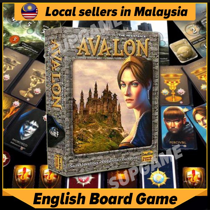 English Version Game The Resistance: Avalon Board Game Party Game Gift ...