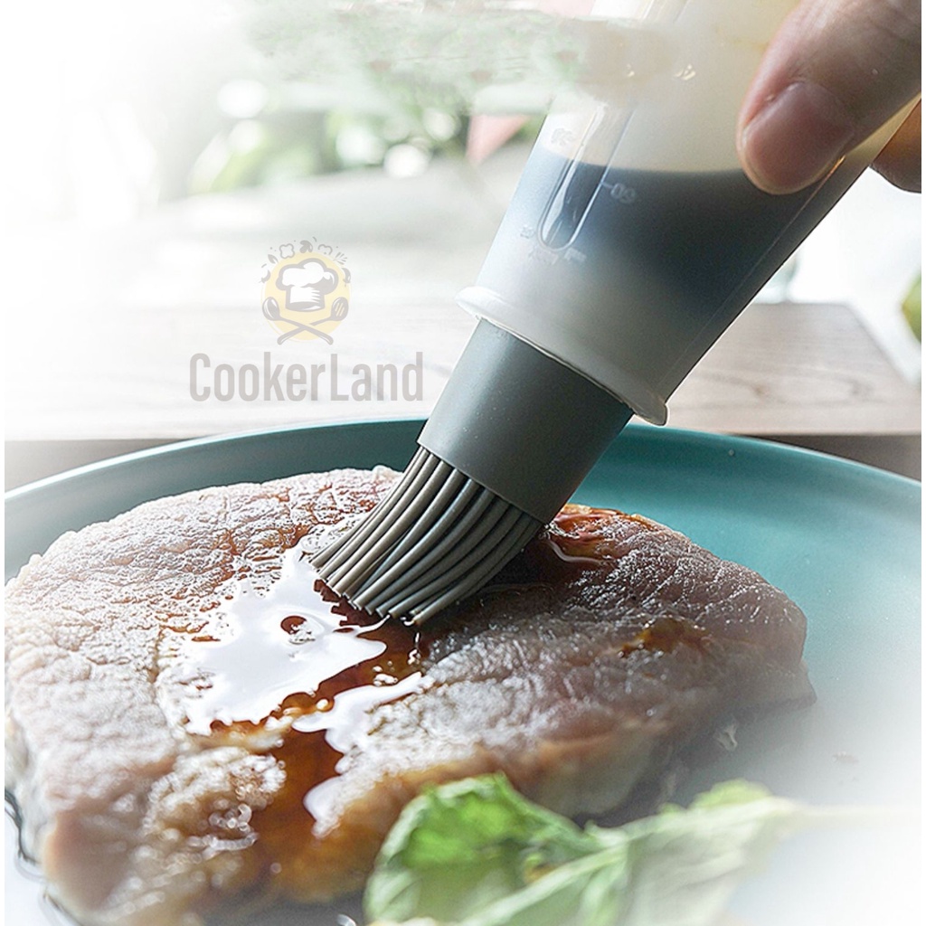 🔥Ready Stock🔥Silicone Oil Brush Bottle/Barbecue Brush/Oil Control Brush ...