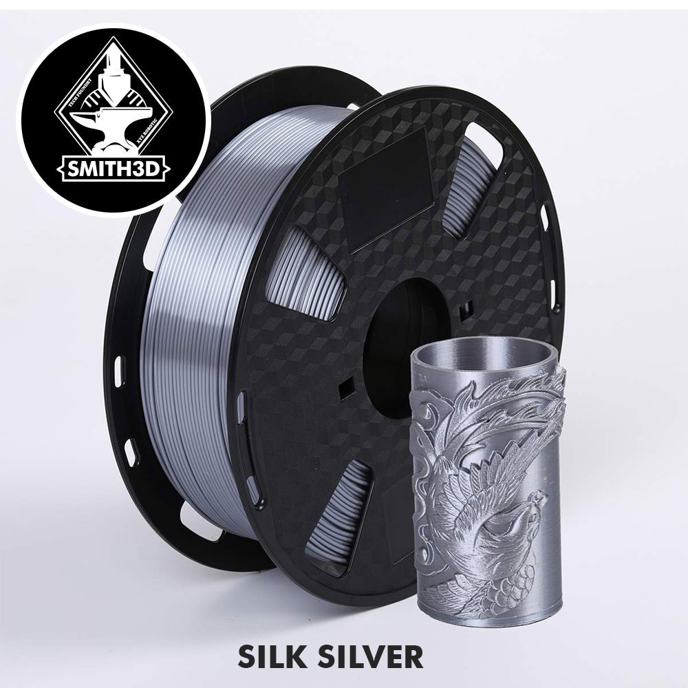Satin Textured Silk PLA Filament 1KG 1.75mm for 3D Printers | Shopee ...