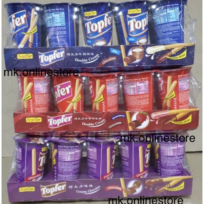 Topfer Biscuit sticks Dipping cup (40g x10 cups /tray) | Shopee Malaysia