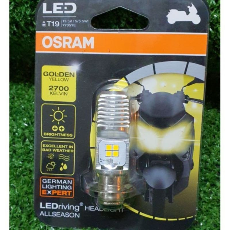 OSRAM T19 LED GOLDEN YELLOW 2700K | Shopee Malaysia