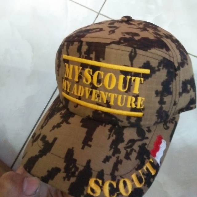 My SCOUT MY ADVENTURE SCOUT striped hat | Shopee Malaysia