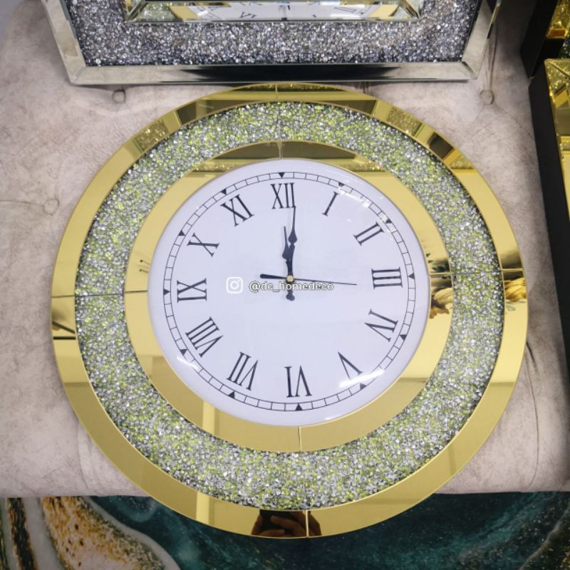 Diamond Crush Wall Clock (Jam Dinding) | Shopee Malaysia
