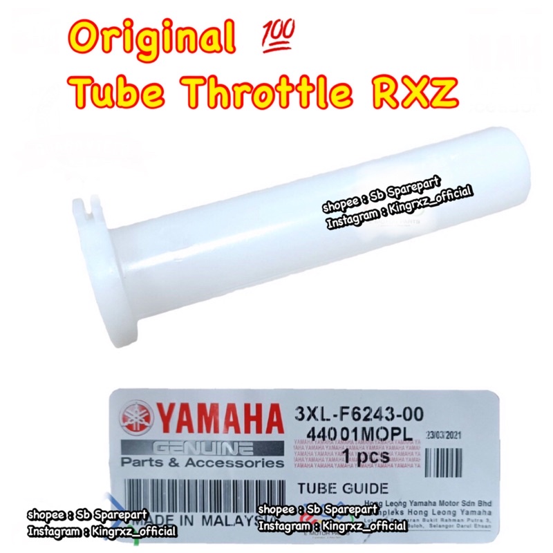 Original 💯 Tube Throttle RXZ / 125z Tube Guide Handle Trotle Rxz ...
