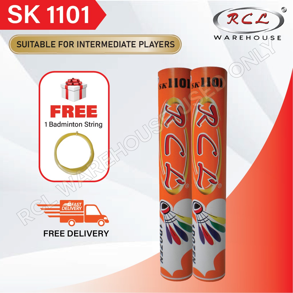 Ready Stock Wholesales🔥RCL FREE BADMINTON STRING 🎁[SK 1101] [Badminton ...