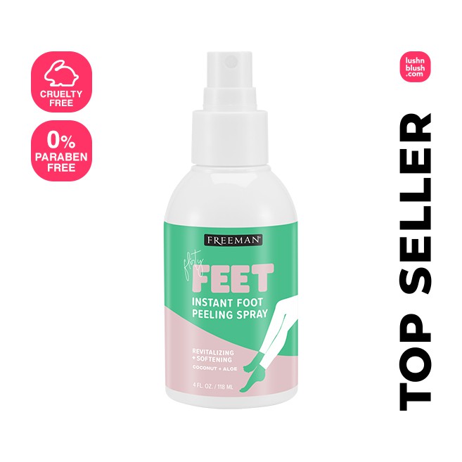 Freeman Beauty Flirty Feet Instant Foot Peel Spray 118ml (Expiry Date ...