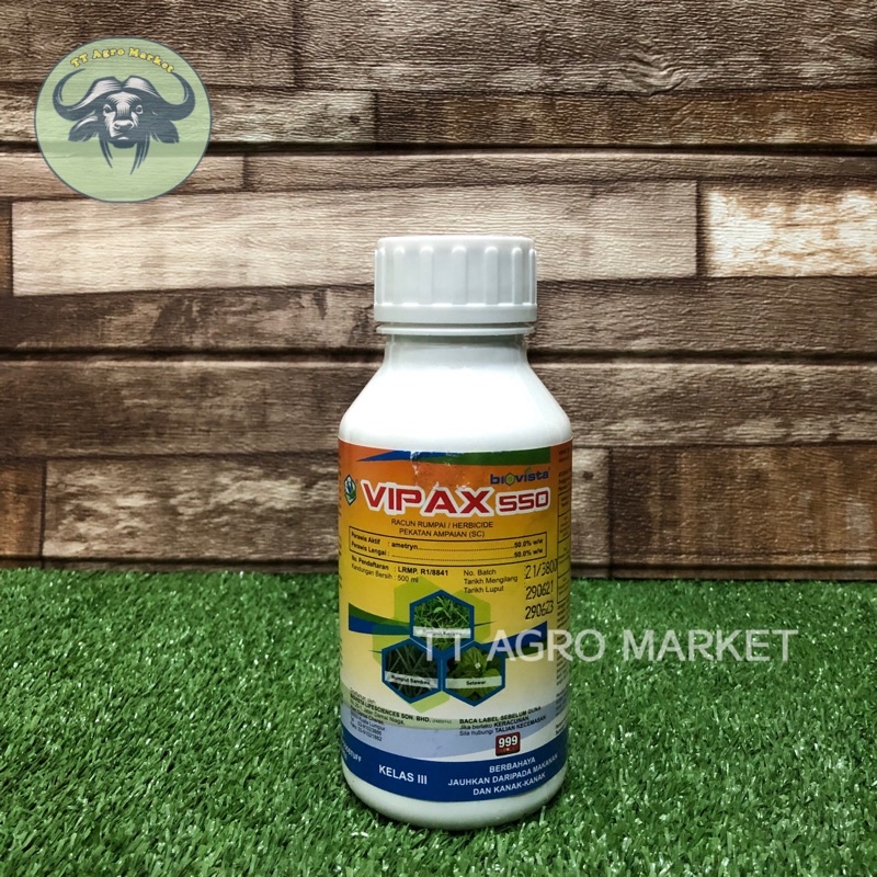 VIPAX550 50% Racun Rumput/ Herbicide/ 除草剂（杀草药水）（racun serap） | Shopee ...