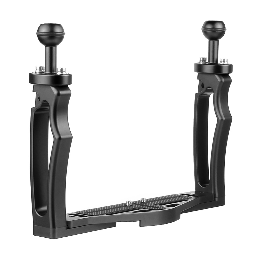 XT-XINTE Adjustable Dual Handle Tray Stabilizer Rig Diving Upgrade for ...