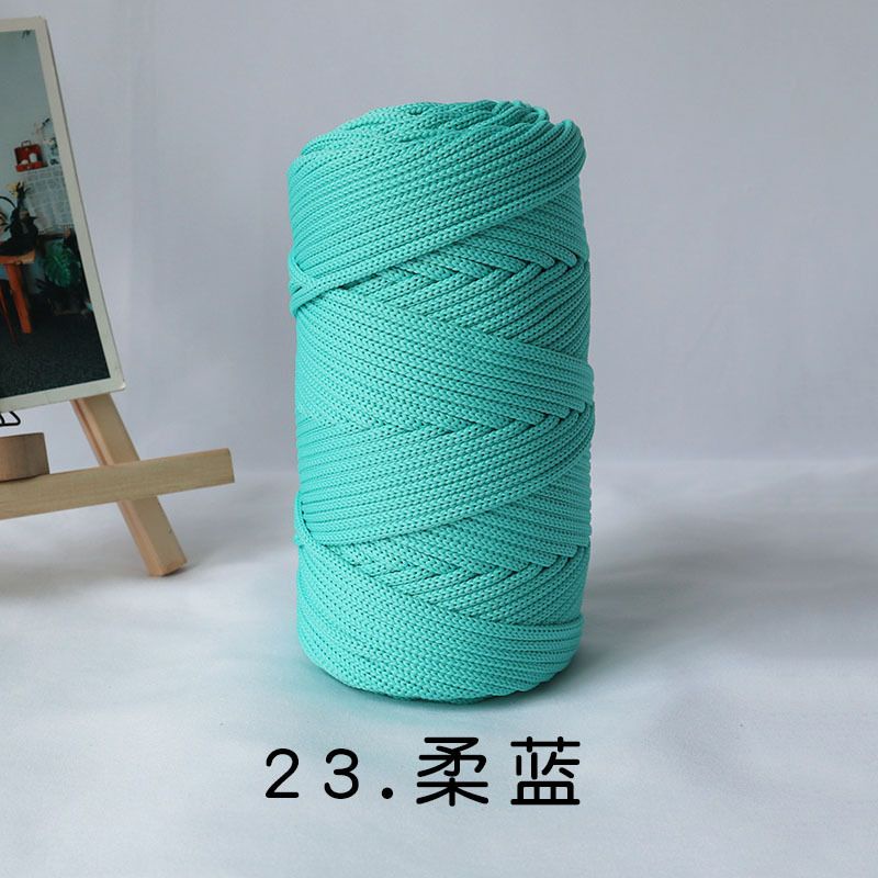 PP Spring 4MM Yarn benang Kait Yarn (300 gram) 4mm Premium Chunky rope ...