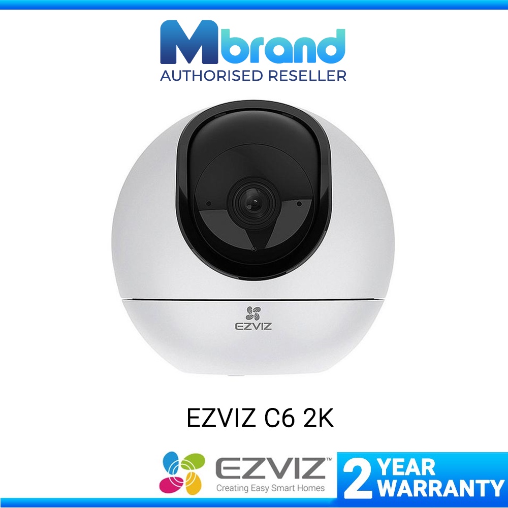 EZVIZ C6 2K Smart Detection Human & Pet Zoom Tracking Dual Band WiFi Voice Detection Waving-Hand ...