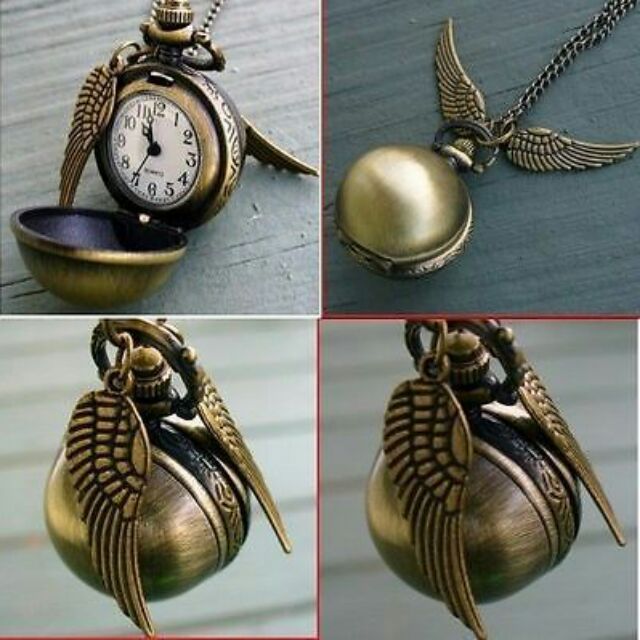 Harry Potter Golden Snitch Pocket Watch Vintage | Shopee Malaysia