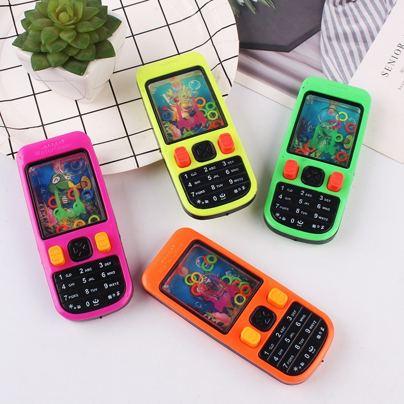Mobile Phone Shape Water Ferrule Game Funny Water Lasso Ring Game Toy ...